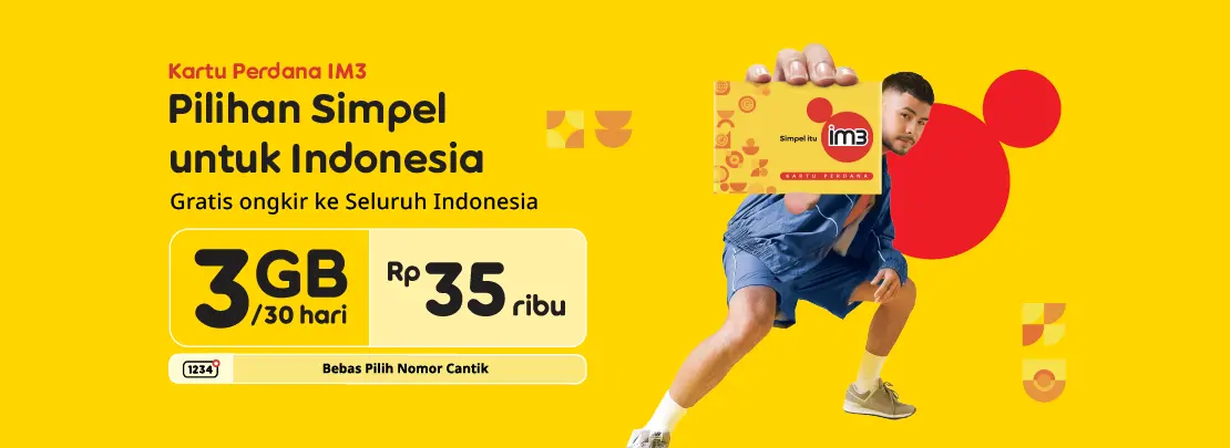 Beli Nomor Cantik di IM3 Shop Banyak Untungnya