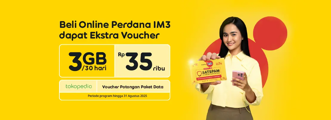 Beli Nomor Cantik di IM3 Shop Banyak Untungnya